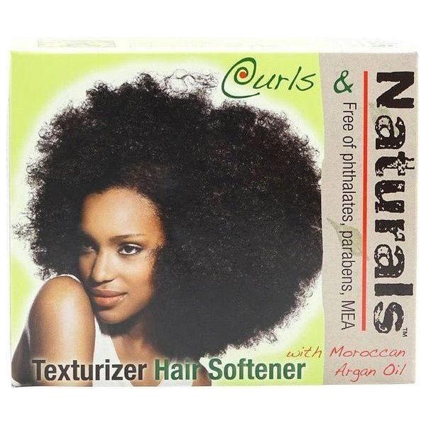 Curls & Naturals Texturizer Hair Softener with Moroccan Argan Oil ...