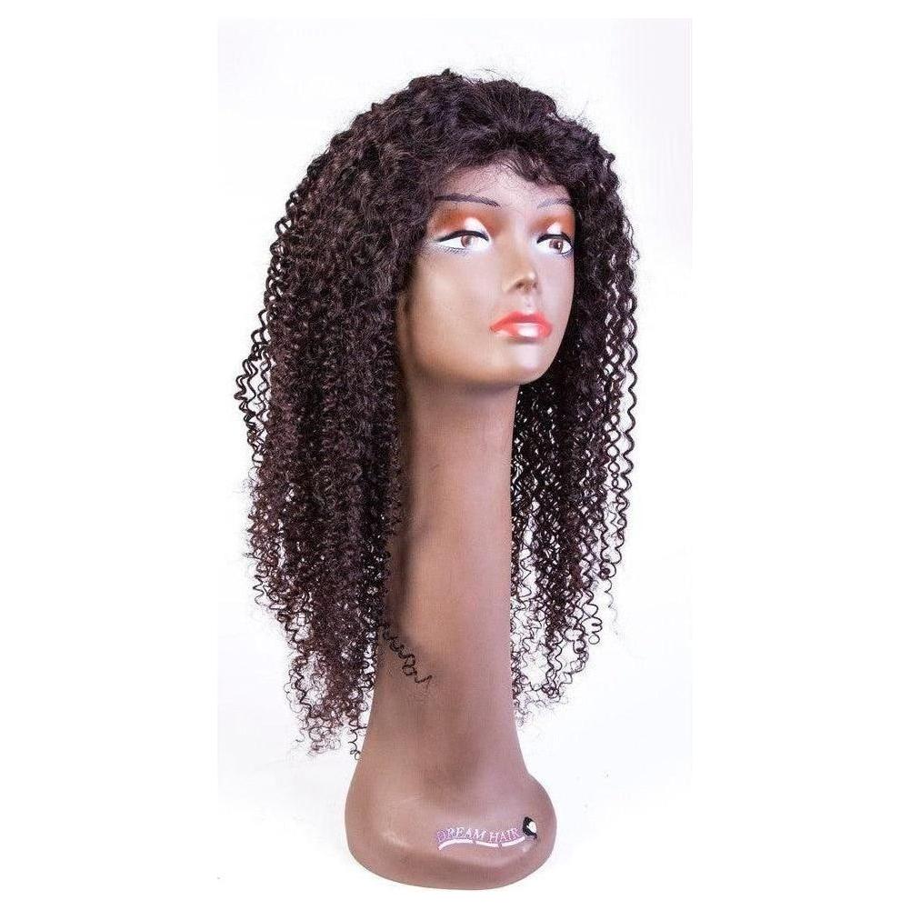 Dream Hair Natural Brazilian Hair Top Perücke Jerry Curl Col: Natural ...